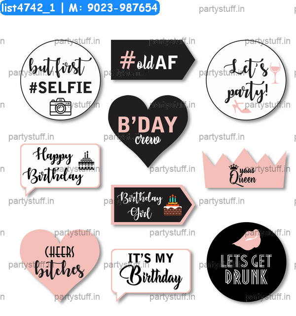 Props | Birthday Designs
