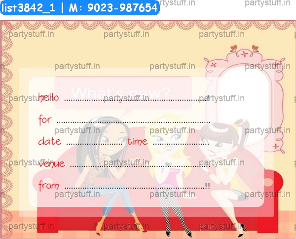 Kitty Party Theme Tambola Housie Tickets, Paper Games in Party