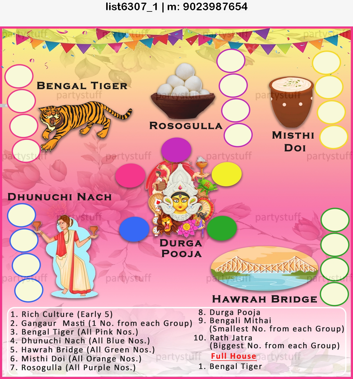 Tambola Housie | Bengal Designs