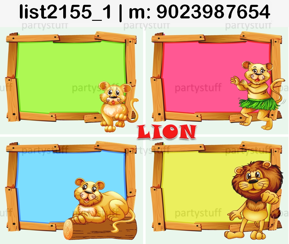 Lion theme Designs